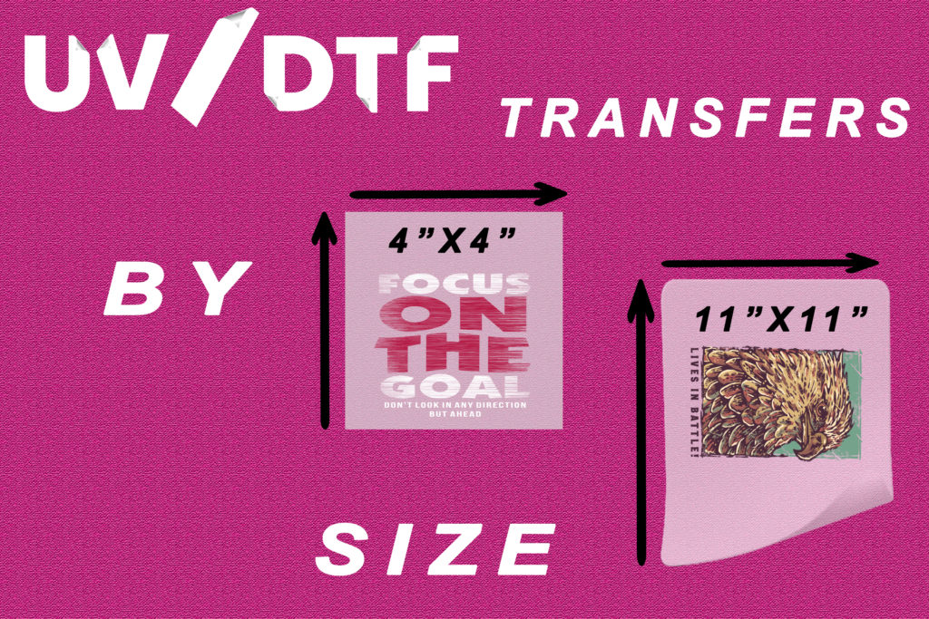 Customize UV DTF Transfers To Your Needed Size & Quantity ...