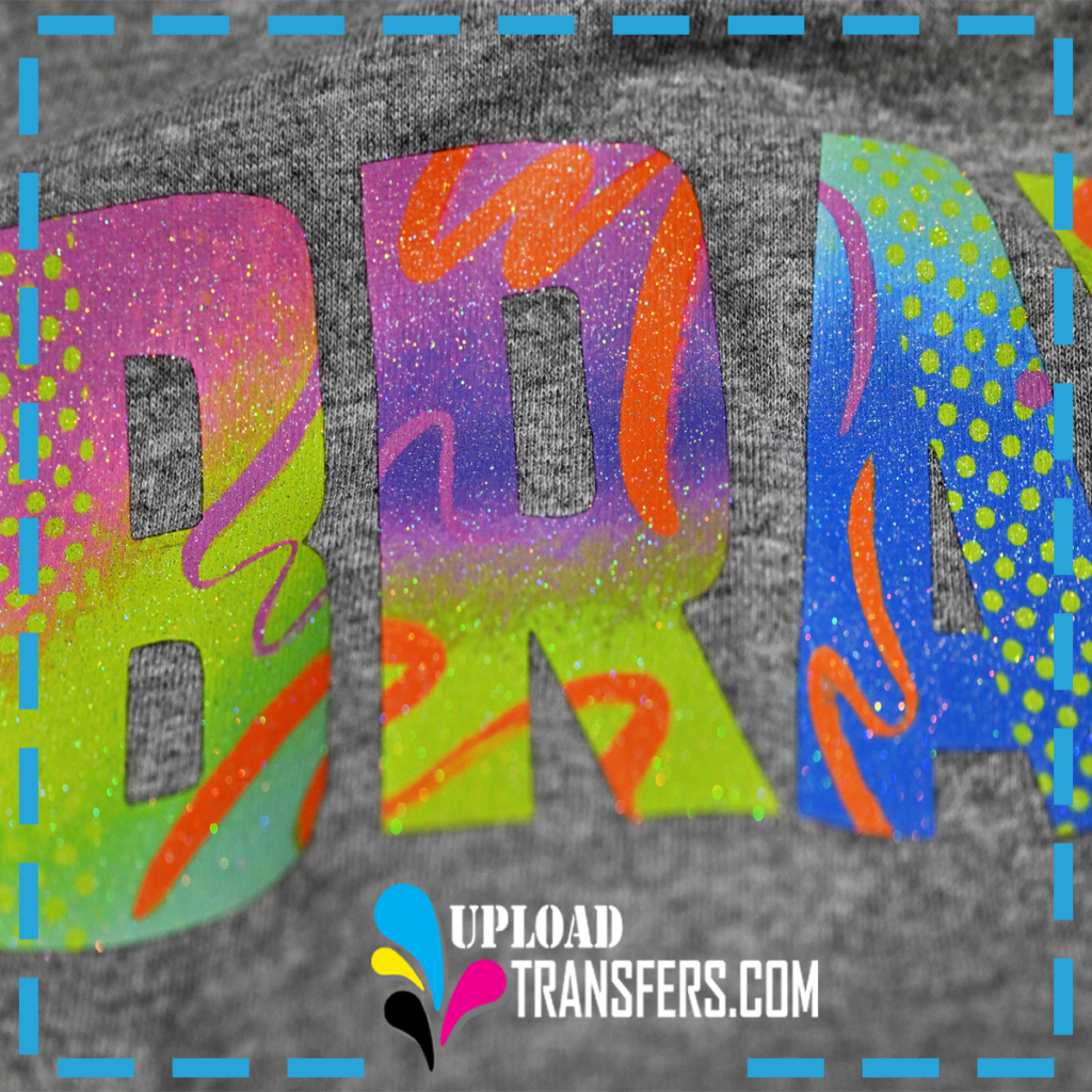 Glitter DTF Transfers By Size: Choose & Input Your File Size Now ...