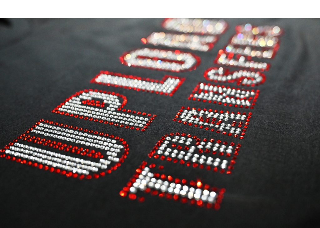 Custom Rhinestone Transfers | Unique Bling for Apparel Projects