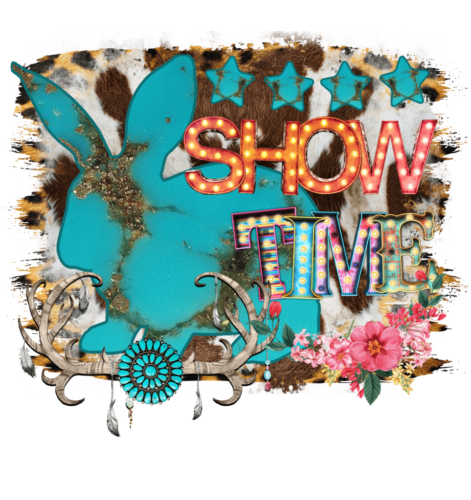 Show Time Rabbit - DTF TRANSFER | UploadTransfers.com