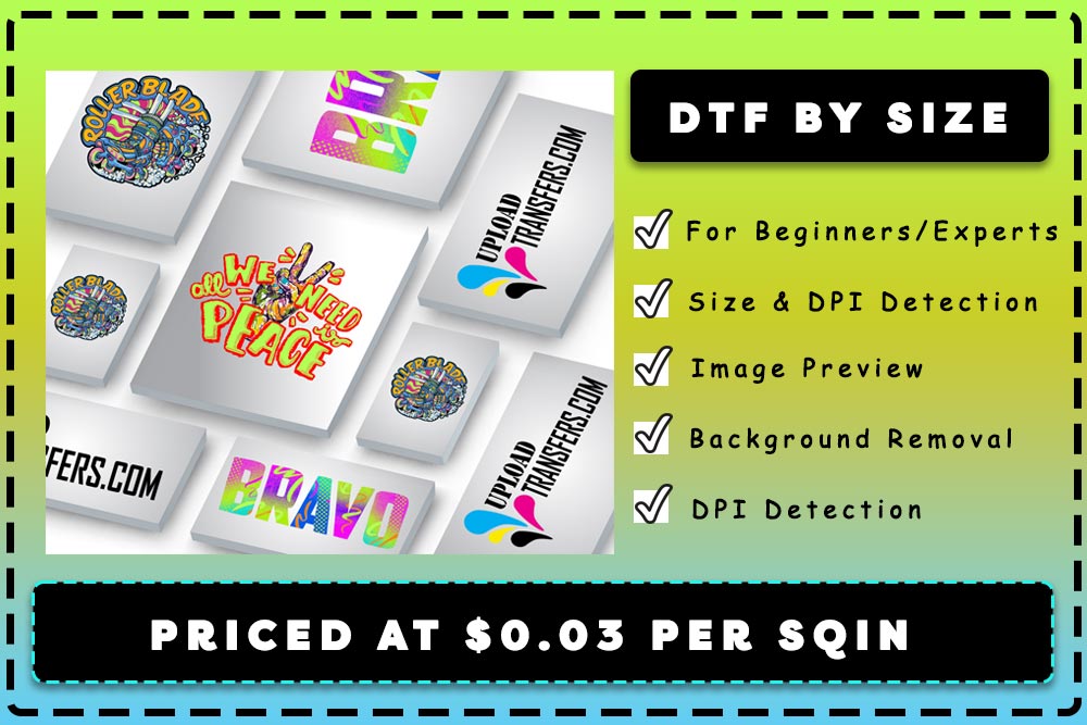 Color Reflective DTF Transfers | UploadTransfers.com