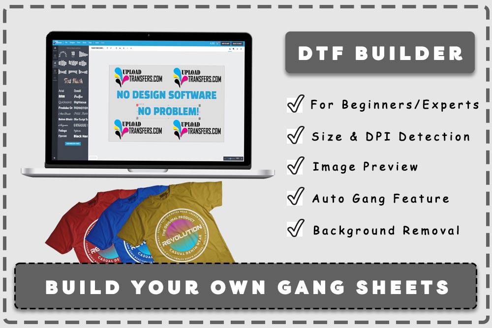 Reflective DTF Transfers | UploadTransfers.com