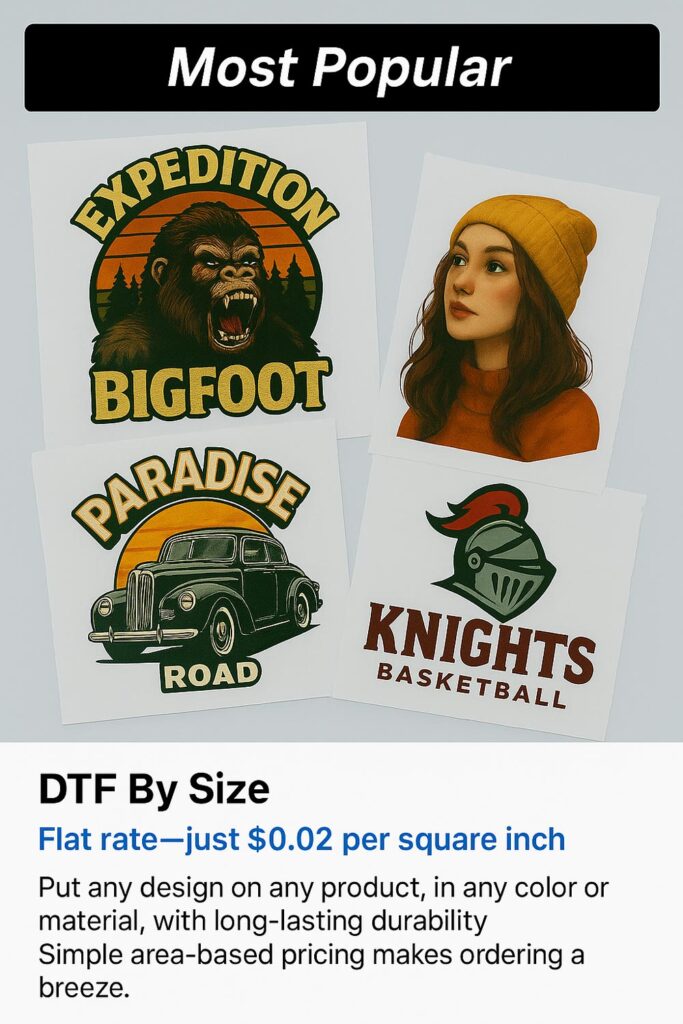 DTF Transfers | UploadTransfers.com